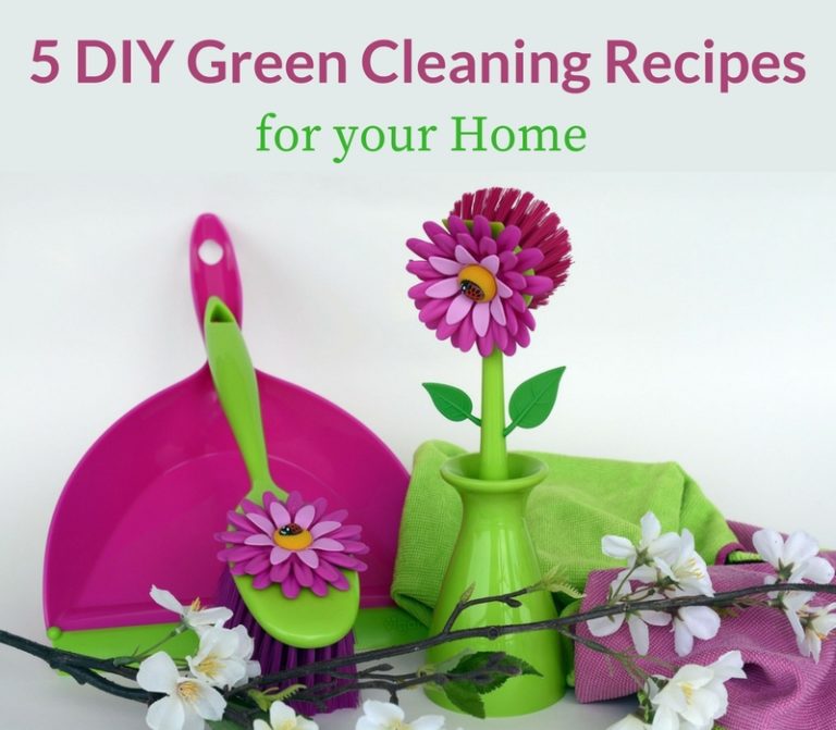 5 DIY Green Cleaning Recipes that Really Work